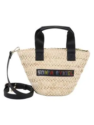 Sonia Rykiel Paris Handheld Straw Bag