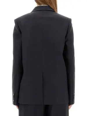 ZONA20 MILANO Double-breasted Virgin Wool Jacket