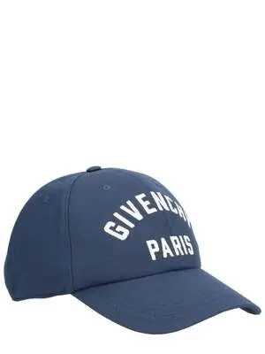 Givenchy Baseball Cap With Embroidered Logo - Blue