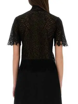 Alexander McQueen Spider Web Lace Top