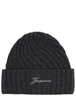 Jacquemus Tourni' Cap - Grey