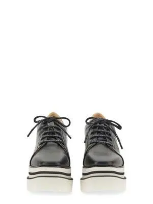 Stella McCartney Elyse Lace Up Platform Shoes