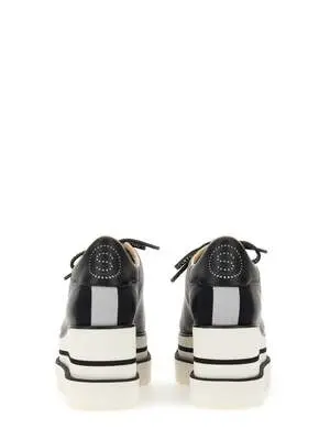 Stella McCartney Elyse Lace Up Platform Shoes