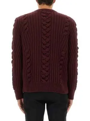Alexander McQueen Wool Sweater - Bordeaux