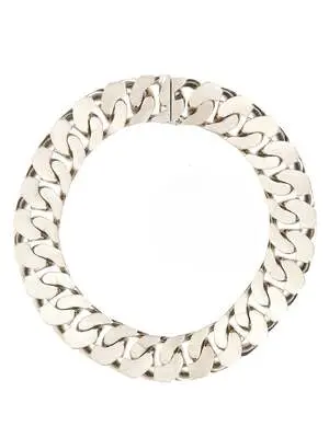 Givenchy Medium G Chain Necklace - Silver