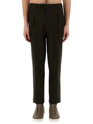 Zegna Pleated Pants - Brown