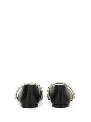Alexander McQueen Leather Ballerina