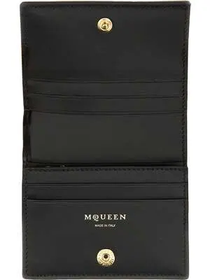 Alexander McQueen Alexander Mc Queen Wallet With Logo - Black