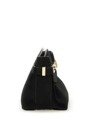 FERRAGAMO Hug Soft Bag - Black