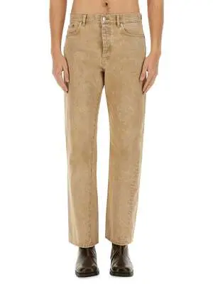 SUNFLOWER Straight Twist Jeans - Beige
