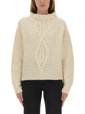 Isabel Marant Knitted Pullover - Beige