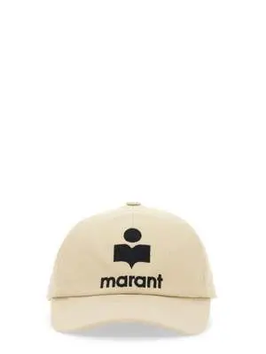 Isabel Marant Tyron Baseball Cap - Powder