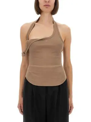 Courreges Asymmetrical Camis Tanks For Women