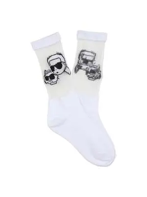 Karl Lagerfeld Logo Socks