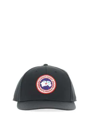 Canada Goose Baseball Cap With Logo - Black