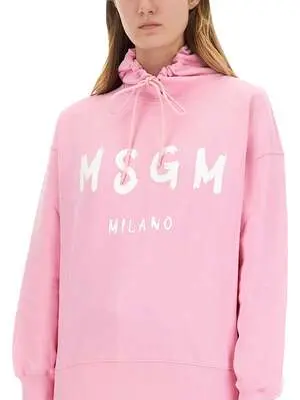MSGM Sweatshirt With Logo
