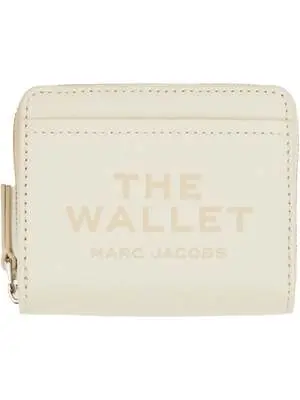 Marc Jacobs The Compact' Mini Wallet - Ivory