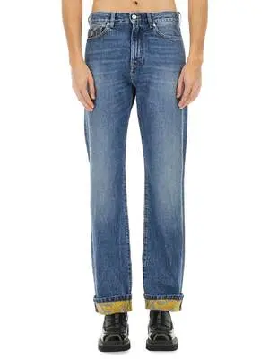 Versace Frill Jeans For Men