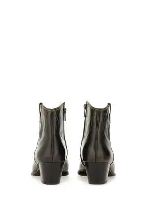 Ash Leather Ankle Boots