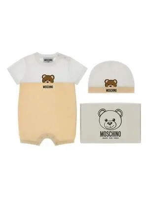 Moschino Bodysuit Set With Hat