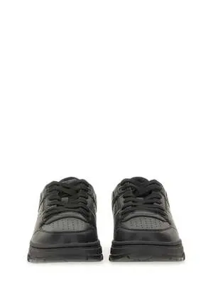 Hugo Sneakers With Mesh Detailing - Black