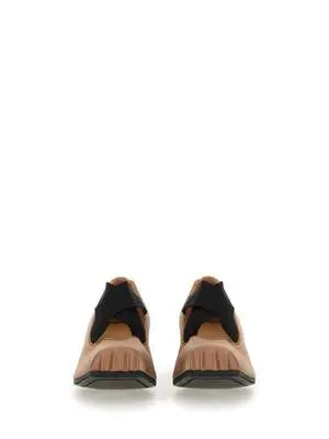 UMA WANG Leather Ballerinas