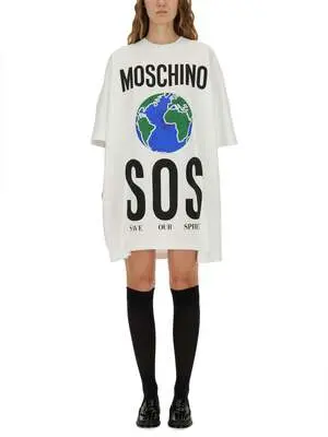 Moschino White Phone Cases