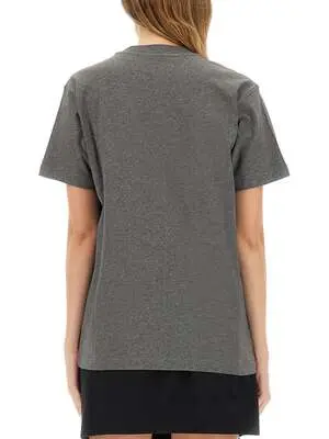 Moschino T-shirt With Embroidered Logo