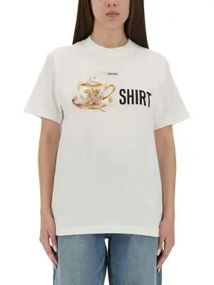 Moschino Printed T-shirt - White