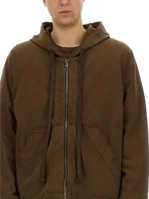 UMA WANG Cotton Zipper Hoodie