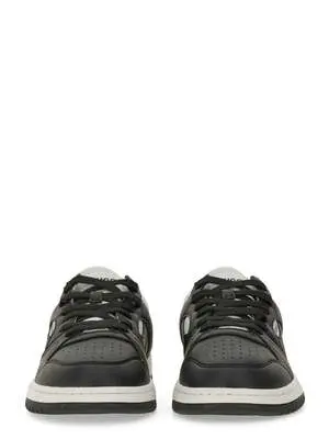Hugo Leather Sneakers - Black