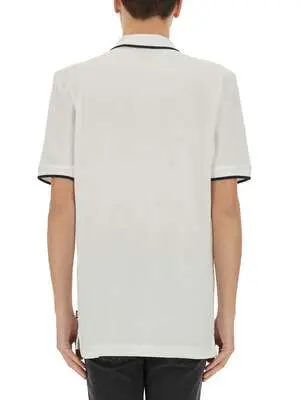 BOSS Cotton Polo - White
