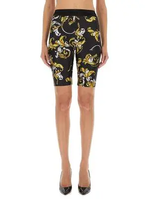 Versace Slim Leg Shorts For Women