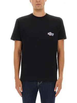 Dsquared2 T-shirt With Pocket And Logo