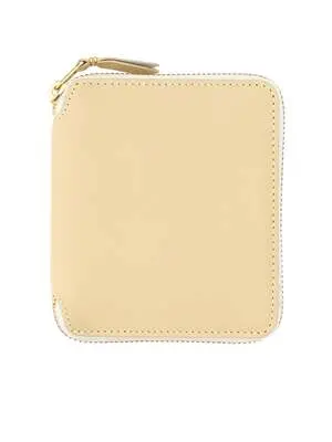 Comme Des Garçons Zipped Wallet - White