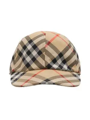 Burberry Patterned Cap - Multicolour