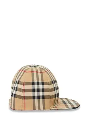 Burberry Check Patterned Baseball Hat