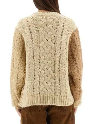 MARANT ETOILE Patchwork 'daryl' Sweater