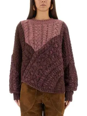 MARANT ETOILE Patchwork 'daryl' Sweater