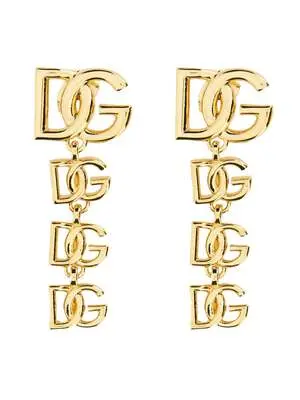 Dolce & Gabbana Dg Logo Earrings - Gold