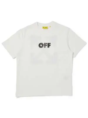 Off White Graffiti Logo T-shirt - White