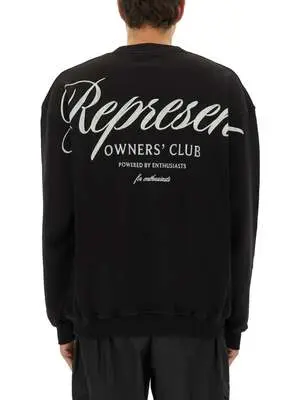 REPRESENT Owners Club Script Sweatshirt