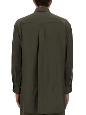 LEMAIRE Utility Overshirt - Military Green