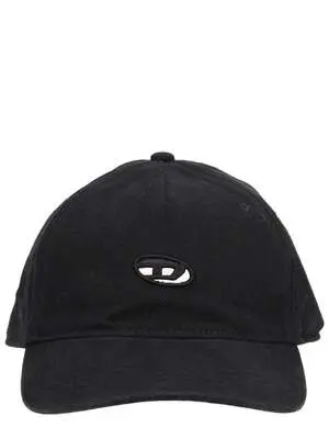 DIESEL Baseball Hat With Logo - Black