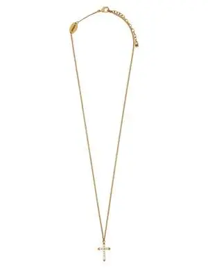 Dsquared2 Vintage Cross Pendant Necklace - Silver
