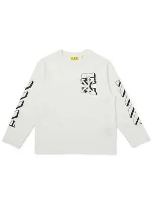 Off White Graffiti Logo T-shirt