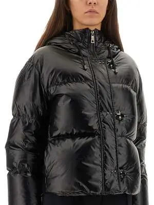FAY Quilted Jacket With Hooks