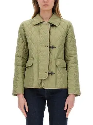 FAY 3 Hook Nylon Quilted Jacket