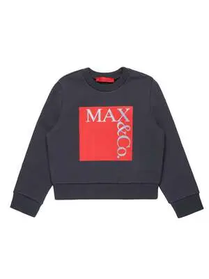 MAX&CO. Crewneck Cotton Sweatshirt