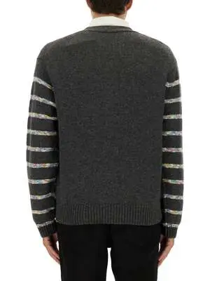 Paul Smith Button-through Ps Happy' Cardigan